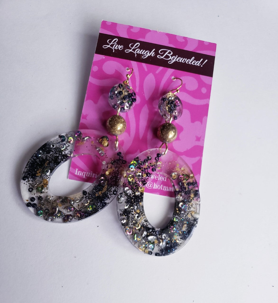 Acrylic – Live Laugh Bejeweled